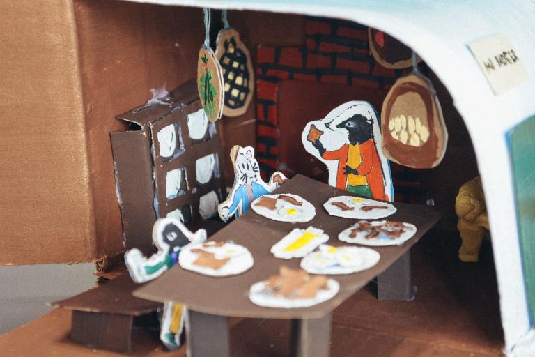 Wind in the Willows Diorama: A Real Kid’s Middle School Project – The ...