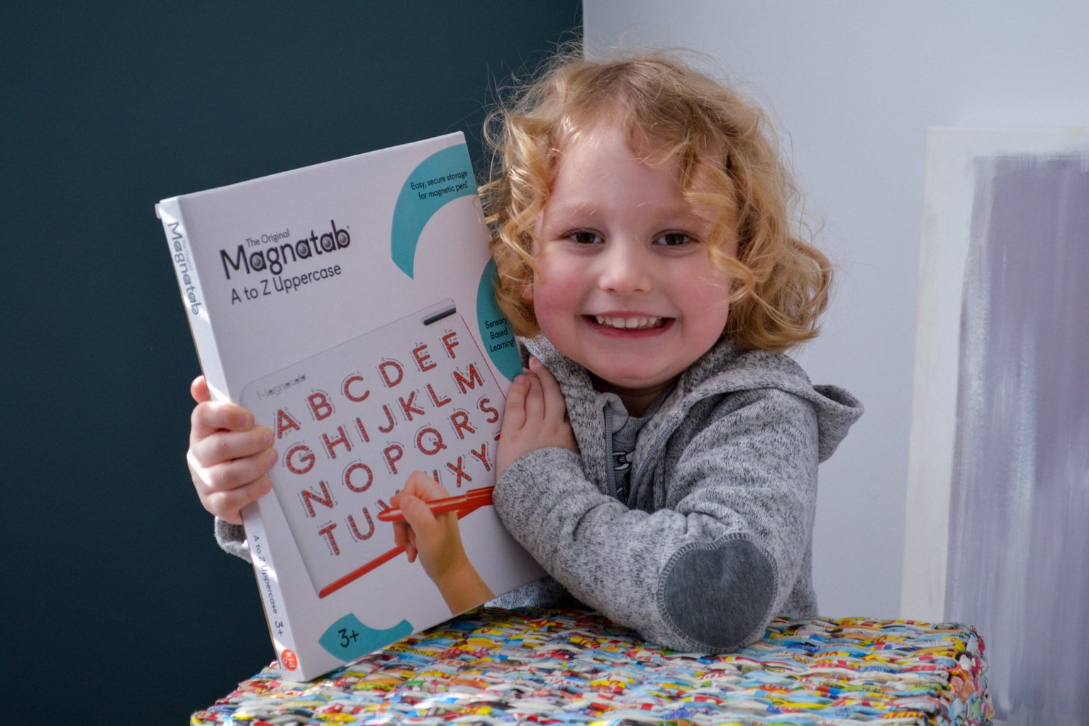 A-Z Magnatab: A Hands-on Activity for Teaching Preschoolers Letters ...