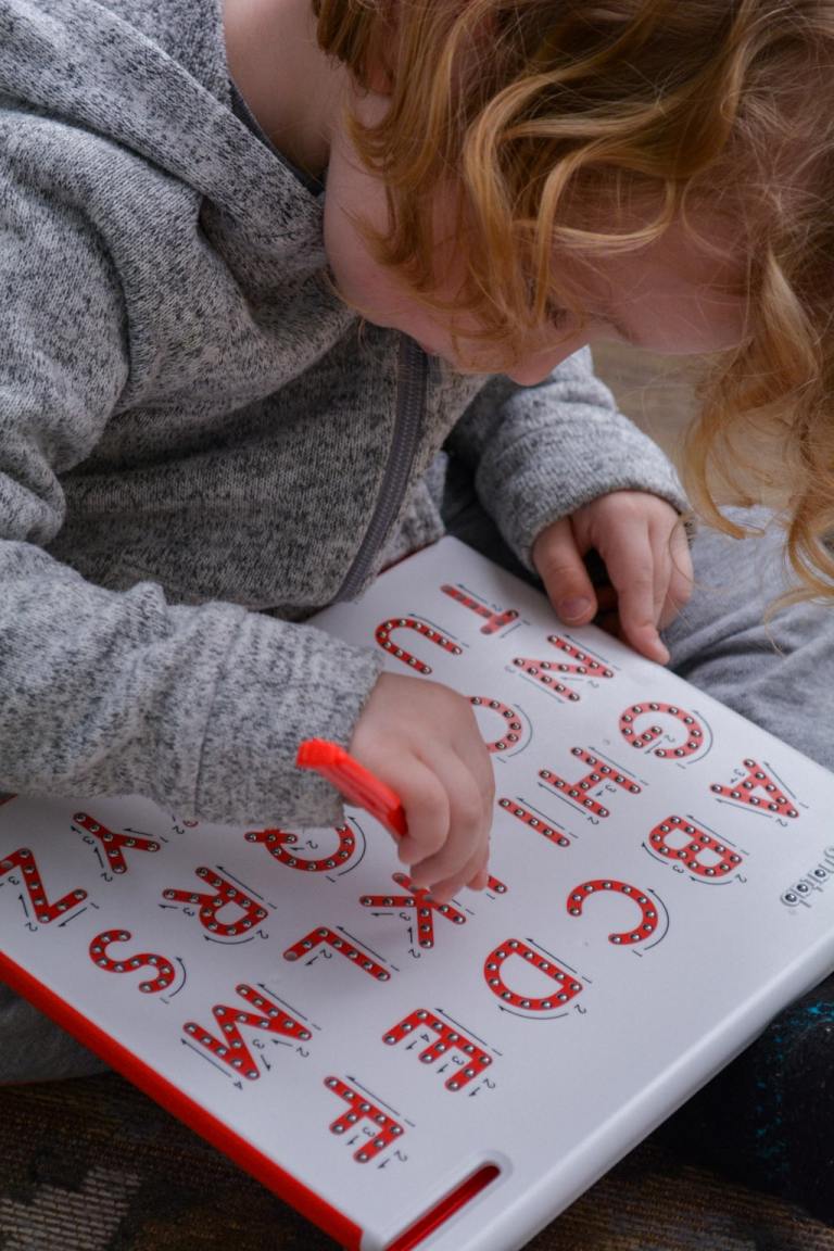 A-Z Magnatab: A Hands-on Activity for Teaching Preschoolers Letters ...