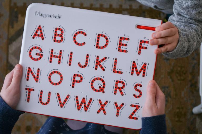 A-Z Magnatab: A Hands-on Activity for Teaching Preschoolers Letters ...