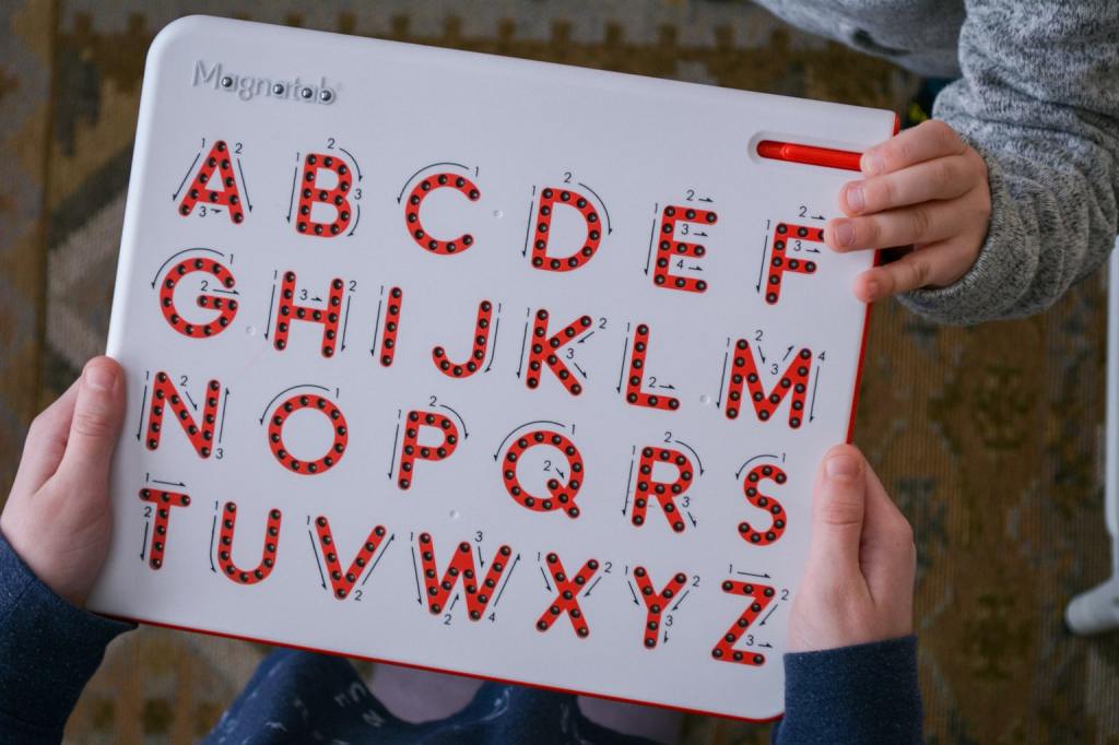 A-Z Magnatab: A Hands-on Activity for Teaching Preschoolers Letters ...