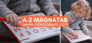 A-Z Magnatab: A Hands-on Activity for Teaching Preschoolers Letters ...